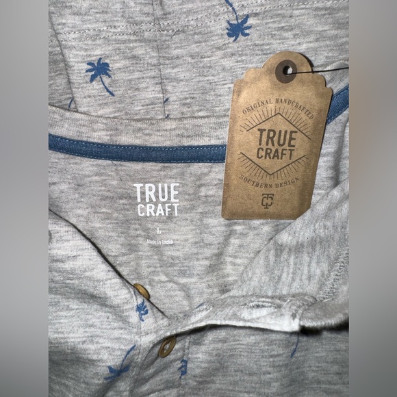 True Craft | Shirts & Tops | Nwt True Craft Tshirt With Palm Trees Boys Large | Poshmark